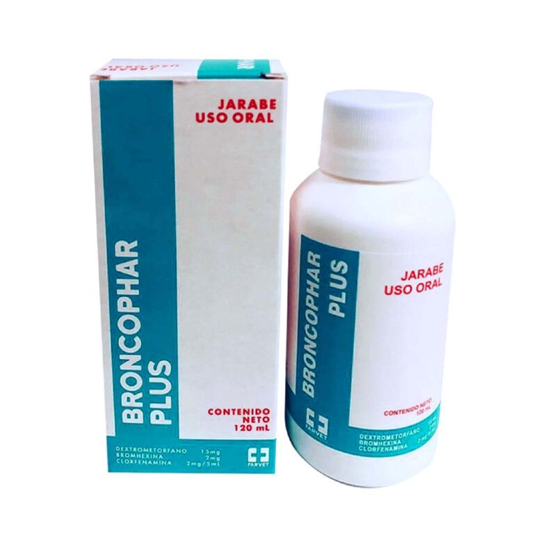 BRONCOPHAR PLUS FCO X 120 ML - Darefarma